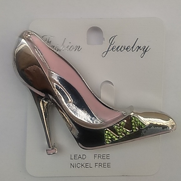 Jewelry | Sorority Aka Shoe Pin | Poshmark